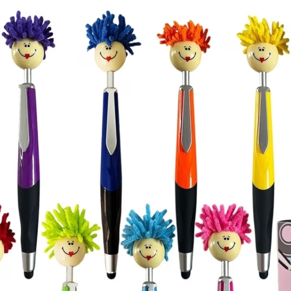 Office | Mophead Smiley Face Ballpoint Pen Choice | Poshmark